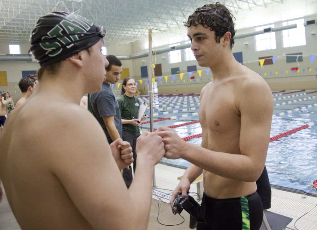 Freshman swimmer leads FSHS on senior day | News, Sports, Jobs ...